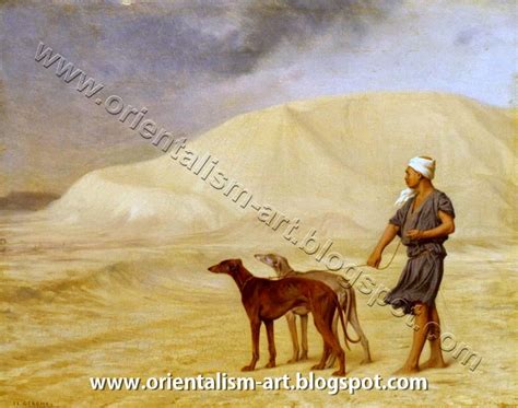 Orientalism Art Gallery On The Desert 1867 By Jean Leon Gerome