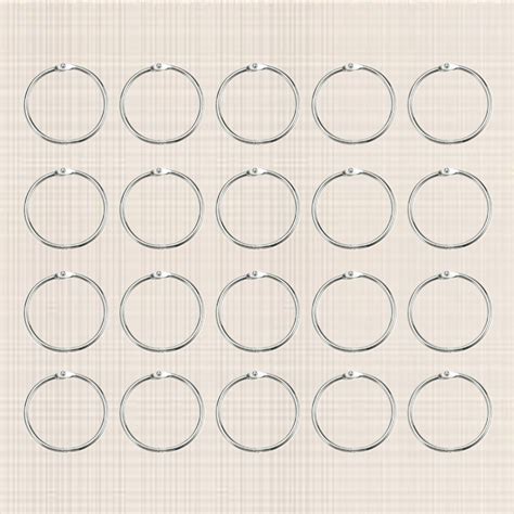 80pcs Round Wire Snap Rings For Shafts Shaft Wire Grandado