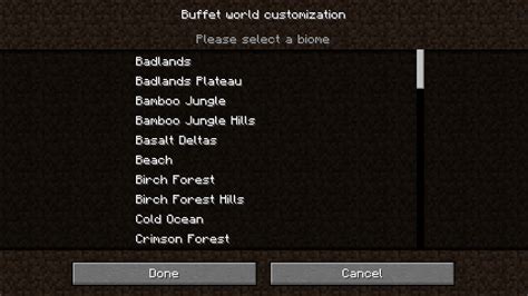 Single Biome Minecraft Wiki