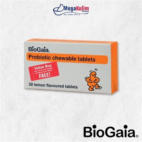 Biogaia Probiotic Chewable Tablets 30s Lazada