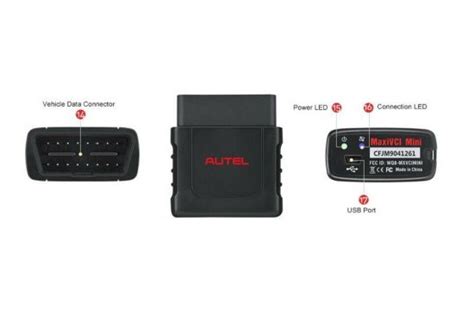 Bluetooth Adapter Maxivci Mini Vci For Autel Maxitpms Ts608 Autel Ts608 Autel Accessories