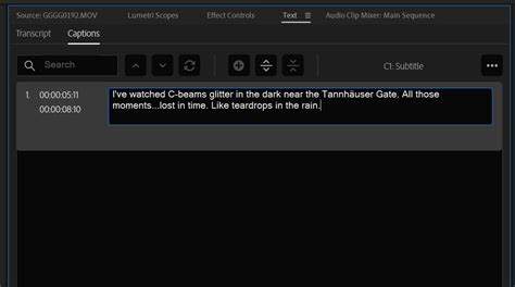 How To Create Speech To Text And Manual Captions In Premiere Pro