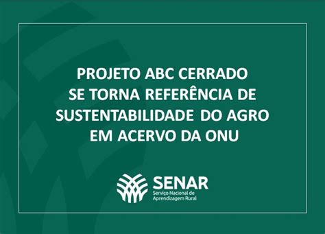Projeto ABC Cerrado se torna referência de sustentabilidade do agro em