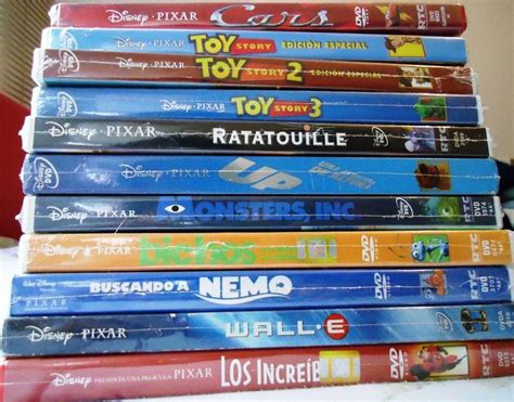 Coleccion Peliculas De Pixar En Dvd 19900 En Mercado Libre