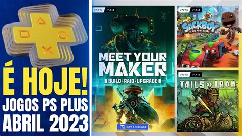 LiberaÇÃo Dos Jogos Da Ps Plus Abril 2023 É Hoje Vai Liberar Que⚾️