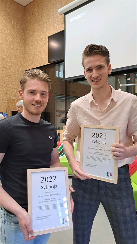 Jitse De Graaf Op Linkedin Vandaag Weer Een Mooie Prijs In Ontvangst