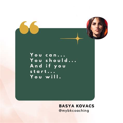 Believeinyourself Takethefirststep Basya Kovacs 🙌💪