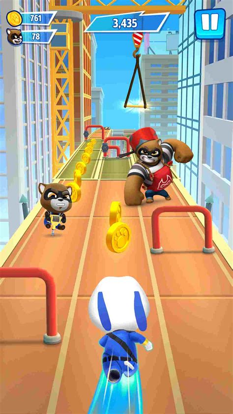 Talking Tom Hero Dash Mod Apk 25319258 Unlimited Money