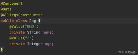 使用 Value 注入配置的时候报错 Consider Defining A Bean Of Type ‘javalangstring‘ In Your Configuration