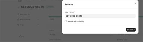 Settlement Naming Series Edit Frappe Framework Frappe Forum
