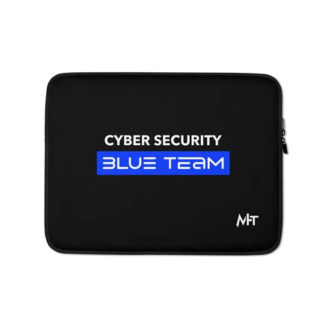 Cyber Security Blue Team V8 Laptop Sleeve Myhackertech