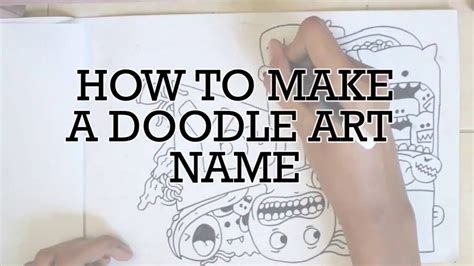 How To Doodle Art Youtube Youtube