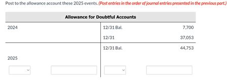 Solved Journalize The Adjusting Entry For Bad Debts At