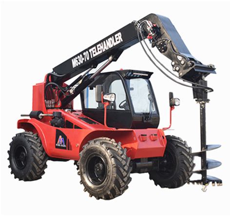 3 Ton Rotating Telehandler 7m Height Rotary Telescopic Handler Forklift