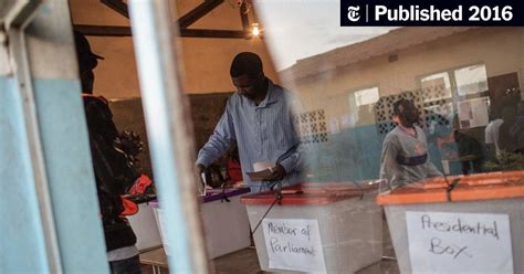 Zambia Votes Amid Economic Slowdown And Political Violence The New