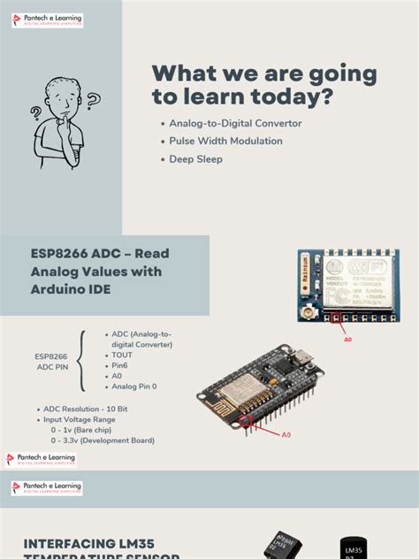 Adc Pwm And Deep Sleep Pdf Analog To Digital Converter Electricity