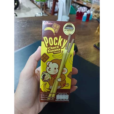 Jual Ready Stock Pocky Mango Pocky Choco Banana Halal Bkk Cemilan Pocky Shopee Indonesia