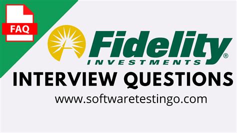 Fidelity Investments Interview Questions 2025 🎖️