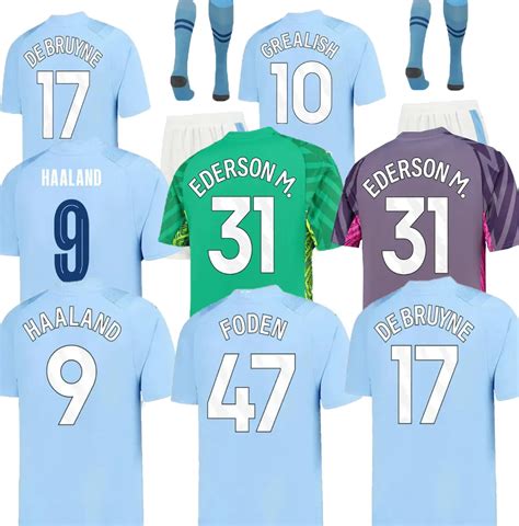 Mejor Precio En A Granel 23 24 Maillot De Football HAALAND MANS CITIES