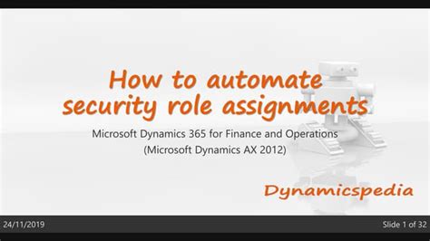 Automate Security Role Assignments Pdf