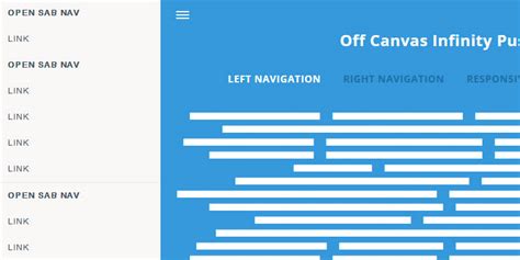 off canvas mobile navigation plugin bypeople