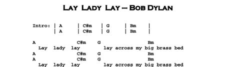Bob Dylan Lay Lady Lay Guitar Lesson Tab And Chords Jgb