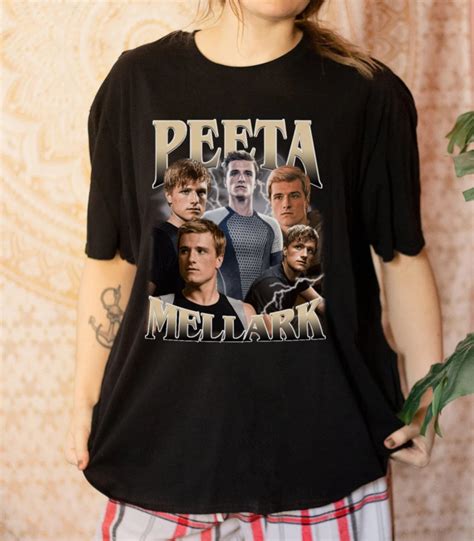 Limited Peeta Mellark Shirt Vintage 90s Peeta Mellark Tshirt Graphic