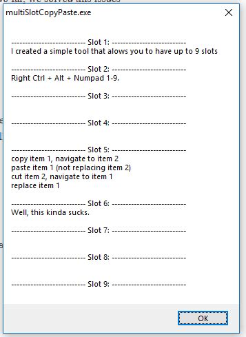 Multi Slot Copy Paste Download Softpedia