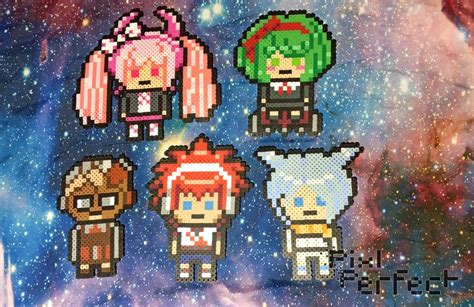 Ultra Despair Girls Perler Sprites Etsy