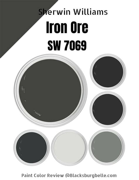 Sherwin Williams Iron Ore Palette Coordinating And Inspirations