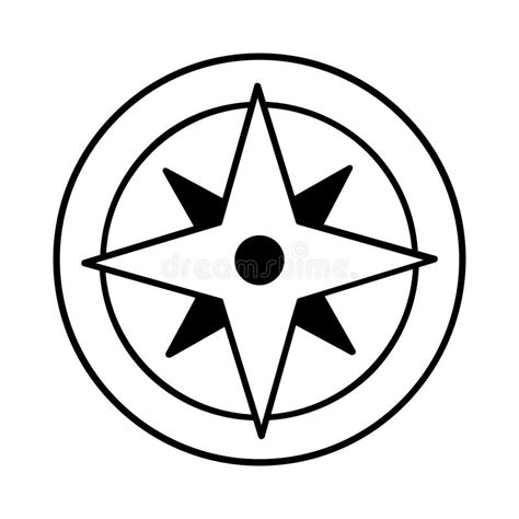 Navigation Icon Vector Trip Illustration Sign Location Symbol Pin Logo Stock Vector