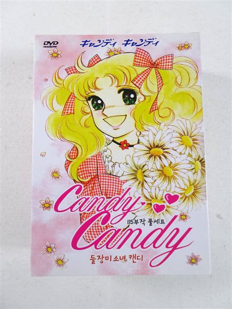 やや傷や汚れあり87 Ω829DVD BOX 20枚組全115話キャンディキャンディ音声日本語韓国語韓国版リージョンALL