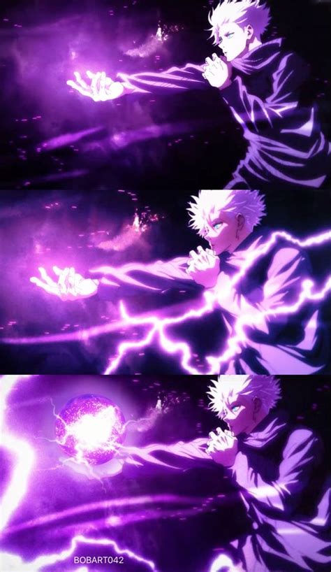 Gojo Satoru Murasaki🟣 Wallpaper Anime Accessories Haikyuu Anime