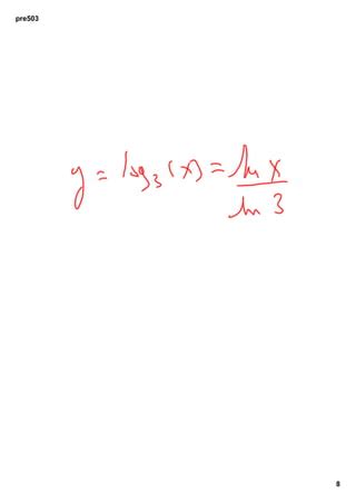 PreCalculus Logarithms PDF