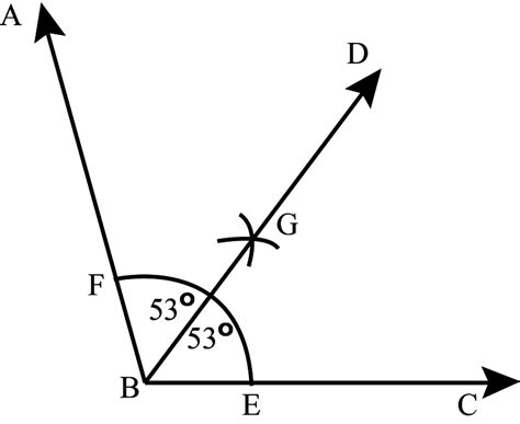 Draw An Obtuse Angle Bisect It Measure Each Of The Angles So Obtained