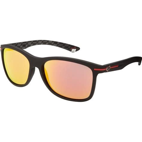 Purchase Fox Racing The Double Deuce Mens Sunglasses Matte Blackred
