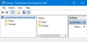 Ways To Open Local Users And Groups In Windows