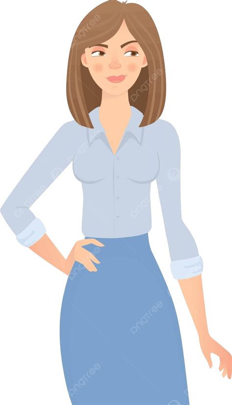 Business Woman Isolated Vector Worker Trickery Vector Vector Worker