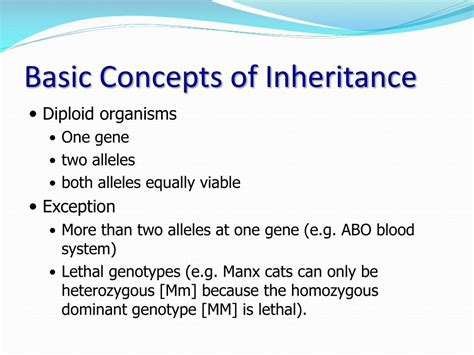 PPT Patterns Of Inheritance PowerPoint Presentation Free Download ID 2475528