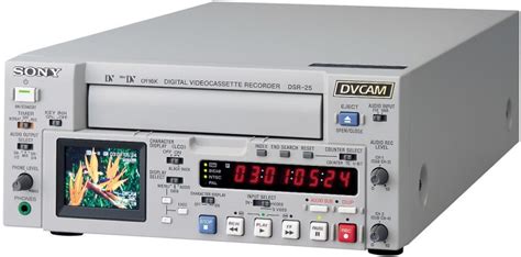 Sony Dsr 25 Compact Dvcam Dv Vtr Deckhand Camera Rentals Rentals