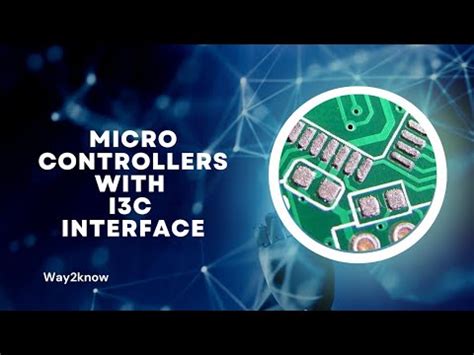 Microcontrollers With I C Interface I C Vs I C Difference Between