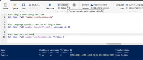 Sitecore Powershell Retrieving Item Information Blogs Perficient