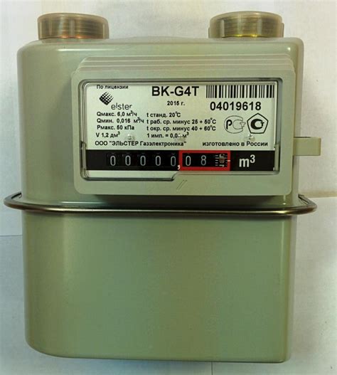 Счетчик газа ELSTER BK-G4, G6, G10 c термокоррекцией и без (артикул ...