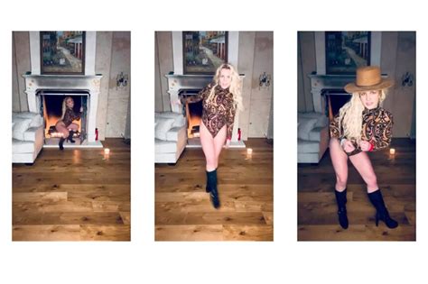 Britney Spears Shares Racy Video Of Herself Dancing To Justin