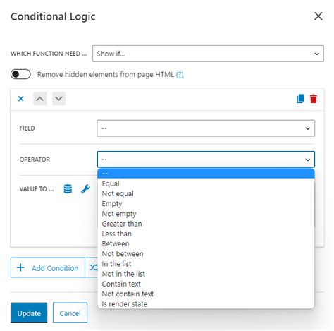 Conditional Visibility Settings Overview Crocoblock
