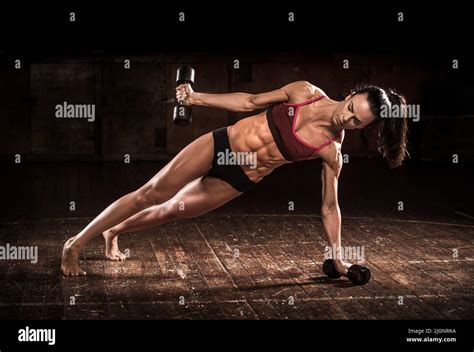Female Fitness Models Working Out