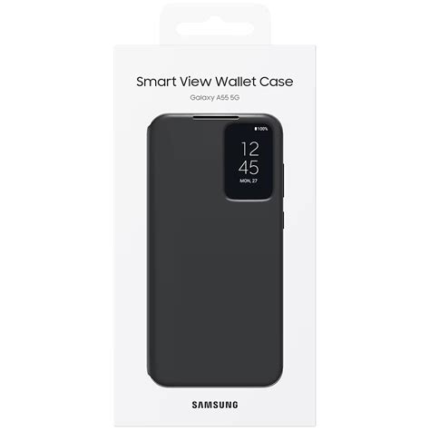 Buy Samsung Smart View Flip Case For Galaxy A55 Interactive Window