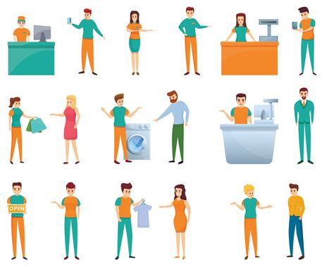 Salesperson Vector Art Icons And Graphics For Free Download