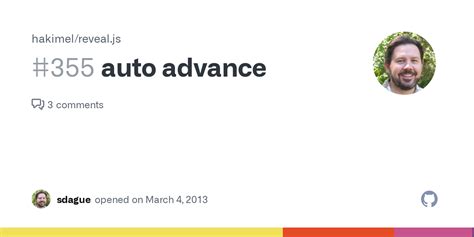 Auto Advance · Issue 355 · Hakimelrevealjs · Github