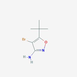 4 Bromo 5 Tert Butyl Isoxazol 3 Amine S3273377 Smolecule